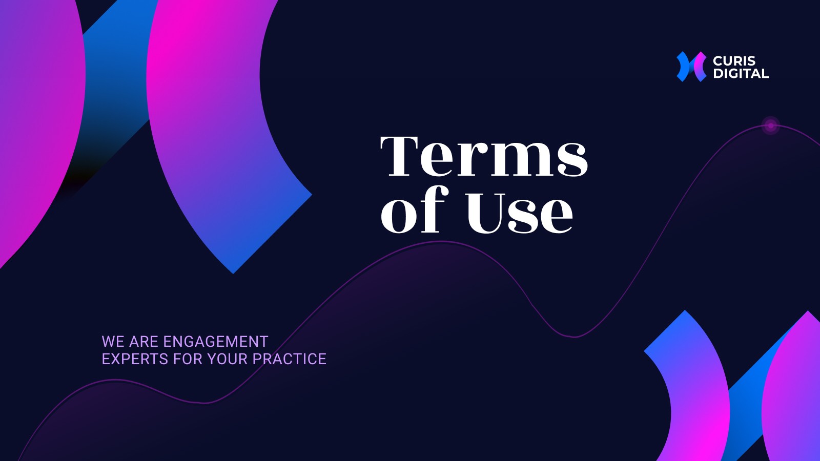 Terms of Use - Curis Digital Marketing Agency